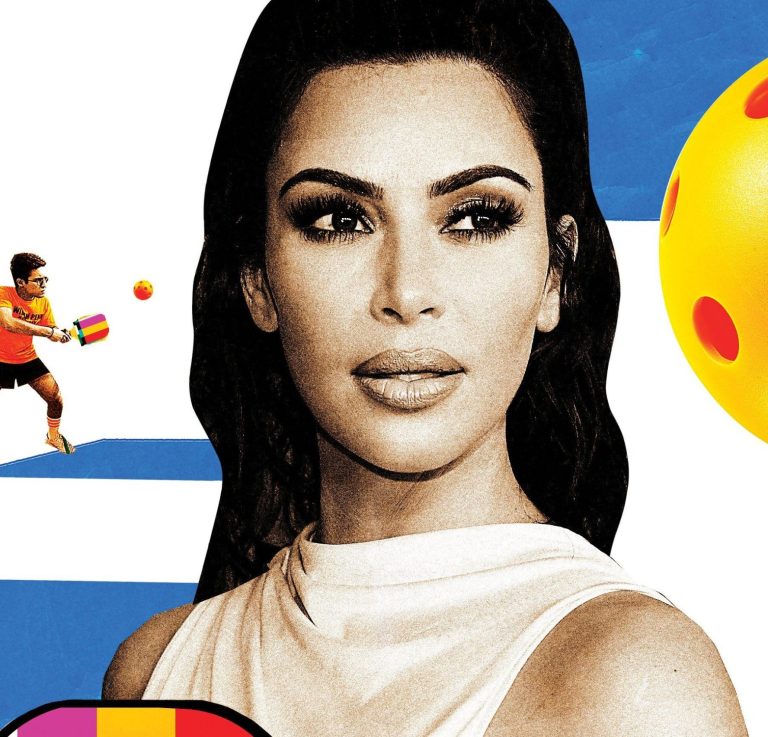 From Kim Kardashian to Brett Favre, Pickleball Is Having a Pop Culture ...